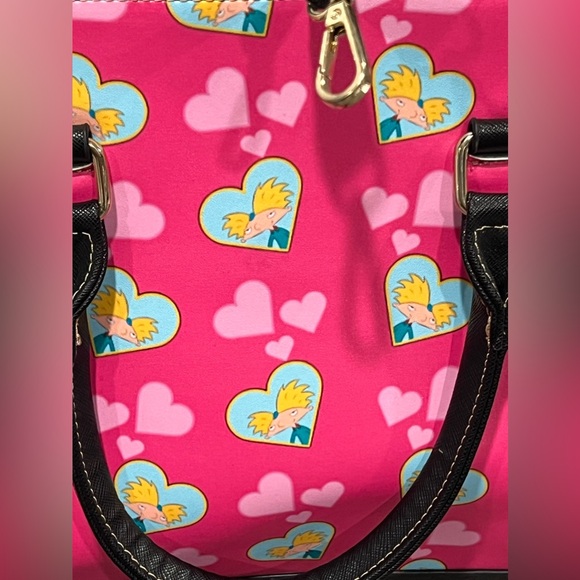 Hey Arnold | Bags | Rare Nwot Vintage Hey Arnold Helgas Locket Heart ...